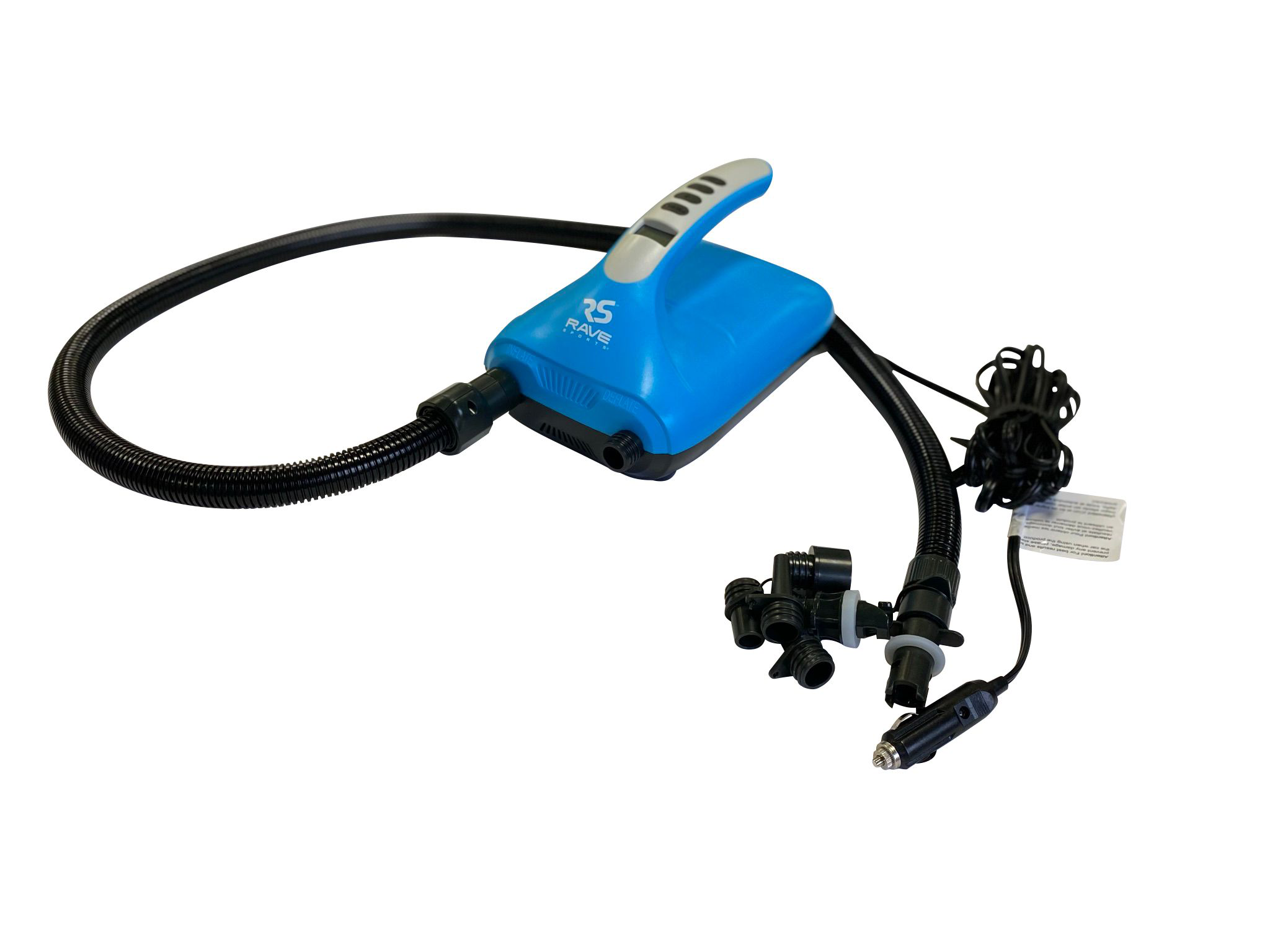 RAVE Sports Inflatables Electric Inflator/Deflator with LCD Pressure ...